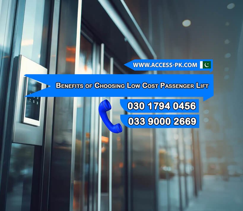 Low Cost Passenger Lift Installation Service in Lahore Pakistan ...