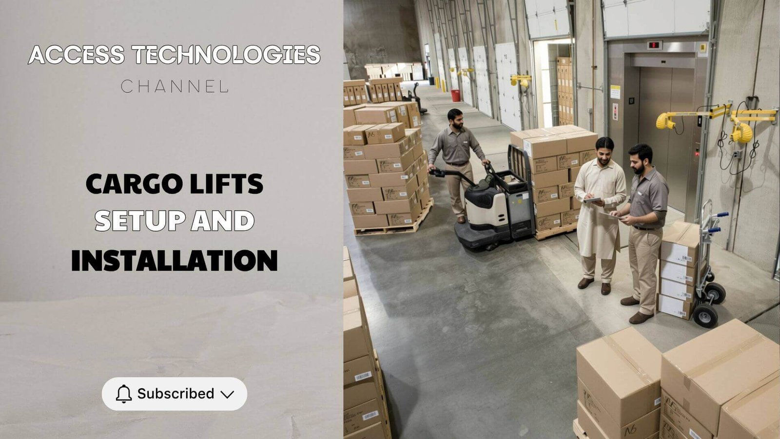 Expert Guide to Cargo Lift Setup and Installation Steps for Industrial Units in Pakistan ...